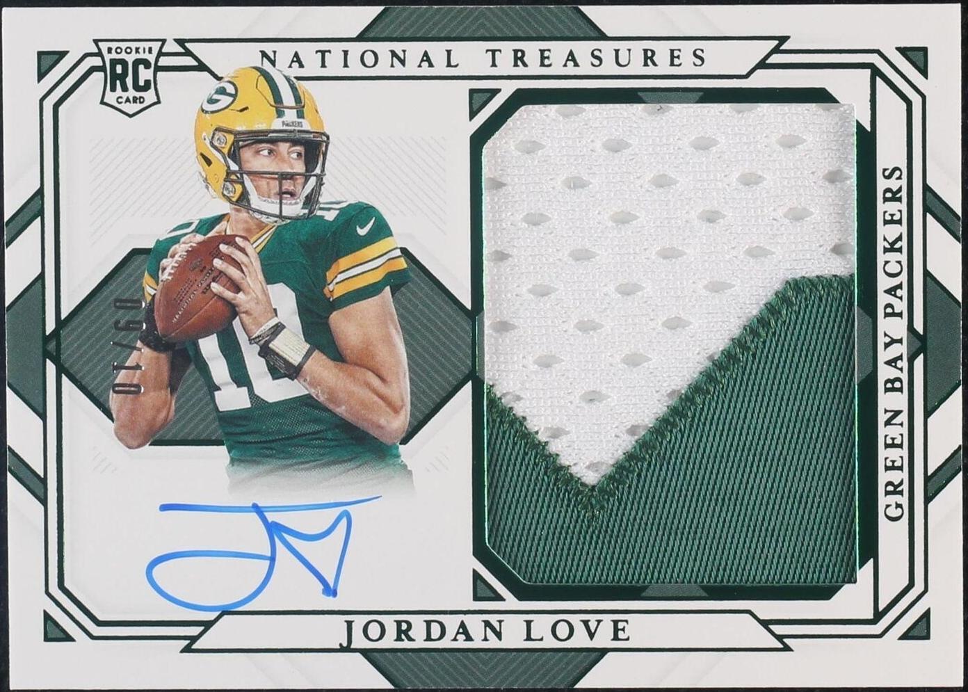 2020 Panini National Treasures - Rookie Material Signatures Rps Jordan ...