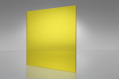 Yellow Transparent Acrylic Plexiglass sheet 1/8" x 24" x 24" (#2208) | eBay