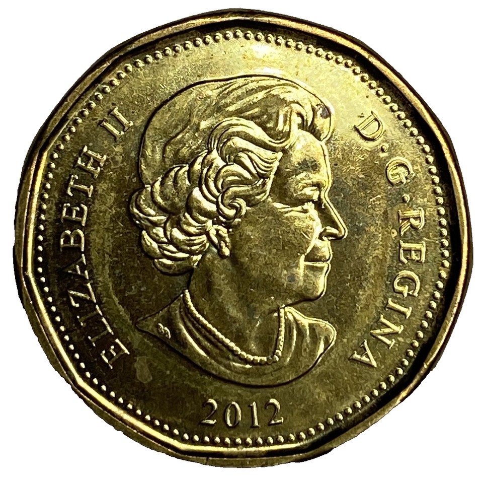 2012 CANADA 100TH GREY CUP LOONIE ONE 1 DOLLAR COIN | eBay