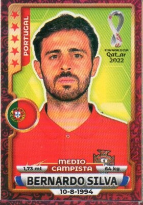 Bernardo Silva Peruvian Trading Card World Cup Qatar 2022 | eBay