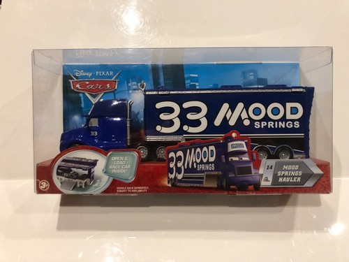 Disney Pixar Cars MOOD SPRINGS #33 HAULER TRUCK 1:55 Diecast TOKYO ...