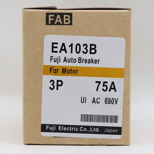 FUJI EA103B 3P 75A Circuit Breaker(1PCS New) | eBay