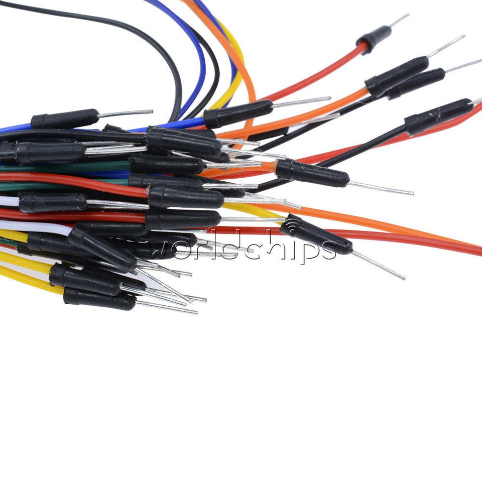 5pcs Arduino 65Pcs Male to Male Solderless Breadboard Jumper Cables ...