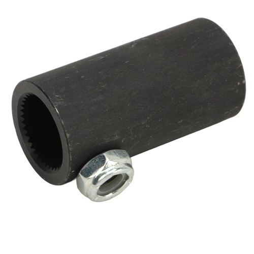 3/4in Steering Shaft Coupling 3/4in‑36 Spline Round Smooth Joint Shaft ...