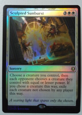 Sculpted Sunburst *FOIL Rare* Magic MtG x1 CLB Baldur's Gate | eBay