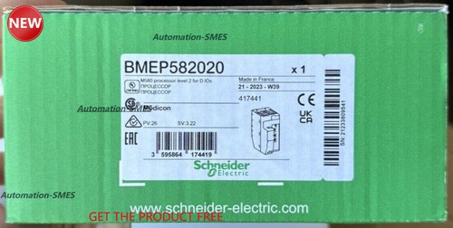 Schneider Electric BMEP582020 Modicon M580 Controller Module 8MB Fast ...