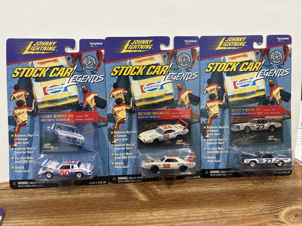 Johnny Lightning 1999 Stock Car Legends 6 Car Set | eBay