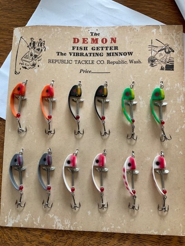 DEMON Fishing lures The fish getter Vibrating minnow, Republic Tackle ...