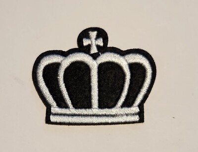 "CROWN" ROYAL KING QUEEN PRINCE PRINCESS Embroidered Patches Iron SewOn ...