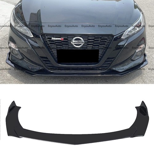 For Nissan Altima UNIVERSAL Front Bumper Lip Spoiler Splitter Glossy ...