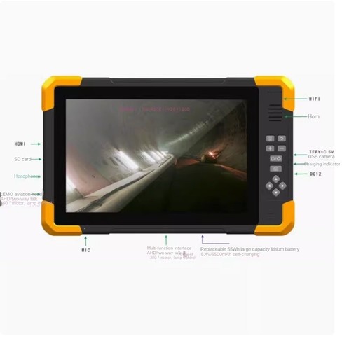 DVR with 10 Inch AHD HD 4K Industrial Touch HDMI Monitor Screen Lemo ...