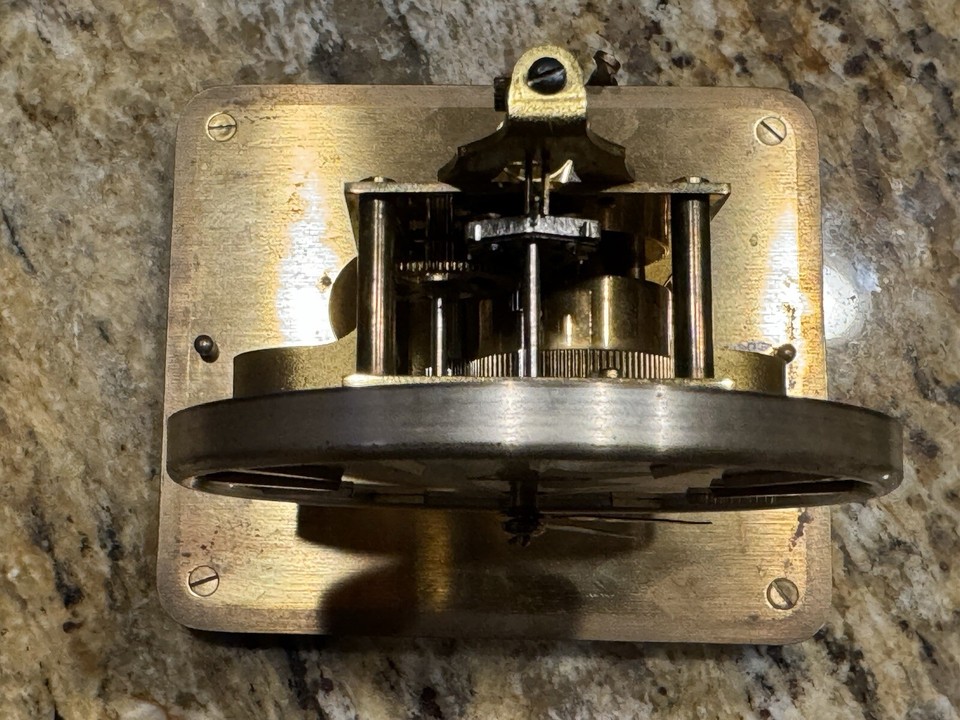 Vintage Mid Century Anniversary Clock Kern Torsion Clock Vintage ...