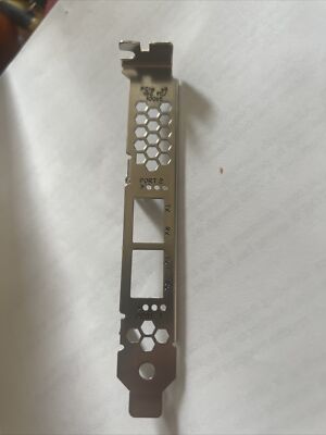 Full Height BRACKET for Qlogic PCIe x8 16G FC/10Gbe Bracket For Dual ...