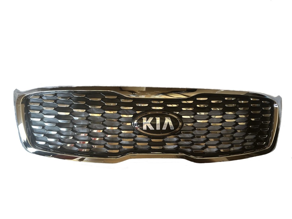 FOR KIA SORENTO 2019 2020 UPPER RADIATOR GRILLE FRONT BUMPER CHROME ...
