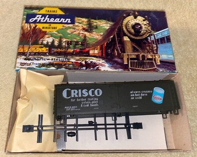 Crisco 40` Scribed Wood Reefer Athearn Blue Box Kit #5204 NOS NEW MINT ...