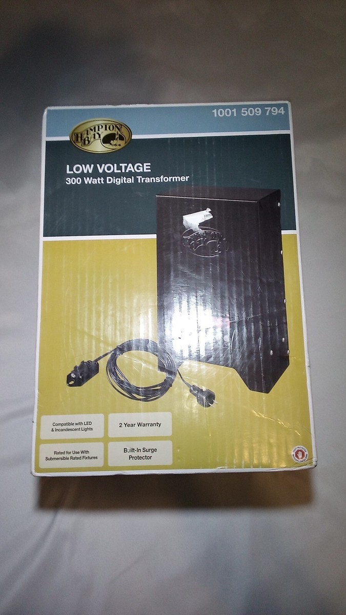 Hampton Bay Transformer 300 Watt Hampton Bay 300 Watt Digital