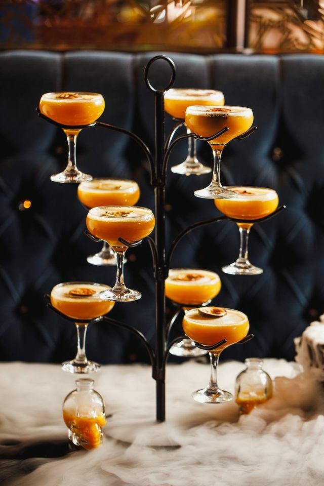 Cocktail Glass Tree Stand Display Perfect for Serving Cocktails or ...