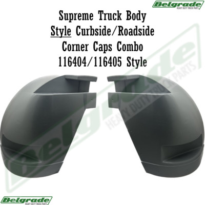 Supreme Truck Body Style Curbside/Roadside Corner Caps Combo 116404/ ...