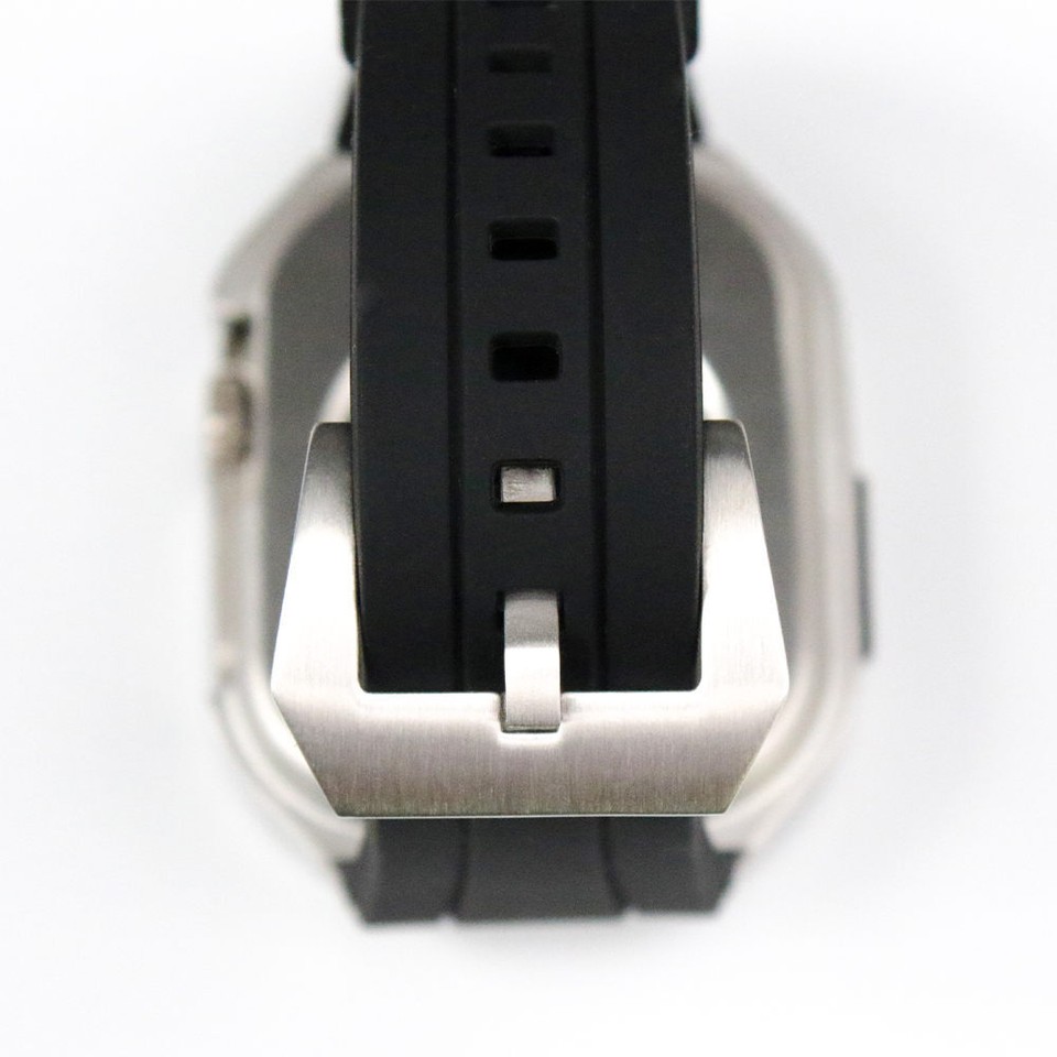 for Apple Watch Ultra 49mm 316L Stainless Steel Mod Kit Set Cas Band ...