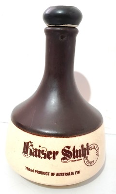 Vintage KAISER STUHL POTTERY PORT Clay Stoneware BOTTLE / JUG ...