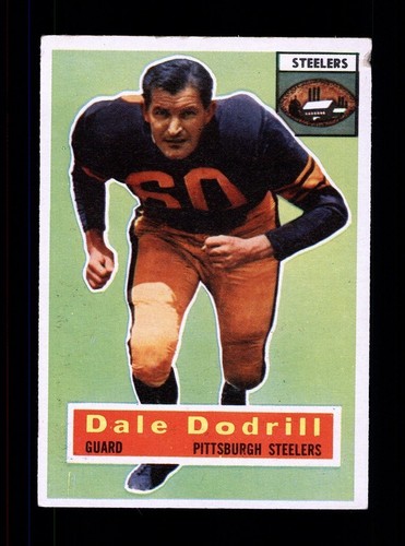 1956 TOPPS FOOTBALL #111 DALE DODRILL - PITTSBURGH STEELERS | eBay