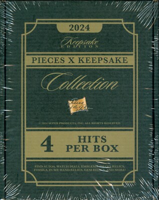 2024 Keepsake Pieces X Collection Factory Sealed Hobby Box | eBay