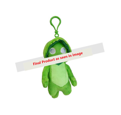 GANG BEASTS Clip On Key Chain 5 inch Plush Figure GREEN DINO NEW | eBay ...