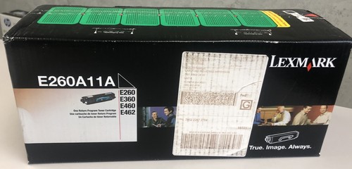 Lexmark Genuine E260A11A Black Toner OEM Original E260 E360 E460 E462 | eBay