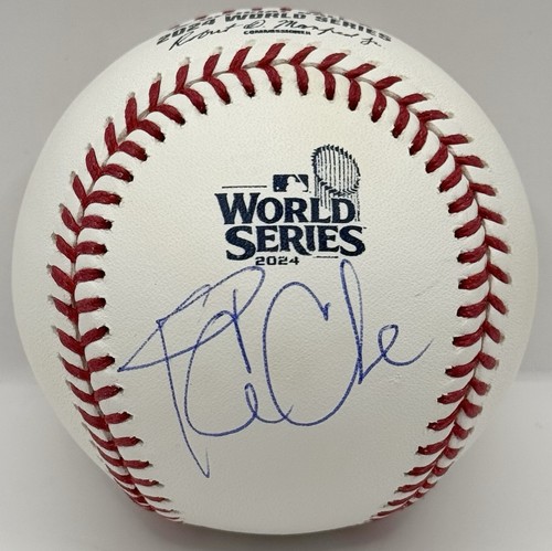 Ice Cube Signed 2024 World Series Baseball Los Angeles Dodgers Auto NWA ...