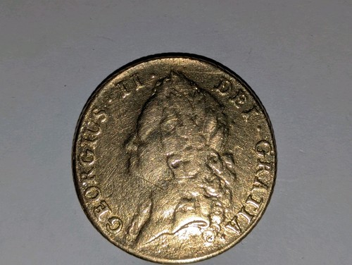 RARE 1739 George II Gold Two Guinea Coin - Historic 18thC Gem! | eBay UK