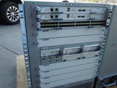 CISCO N7K-C7009 Chassis N7K-SUP2 N7K-F248XP-2PE N7K-C7009-FAB-2 N7K-AC ...