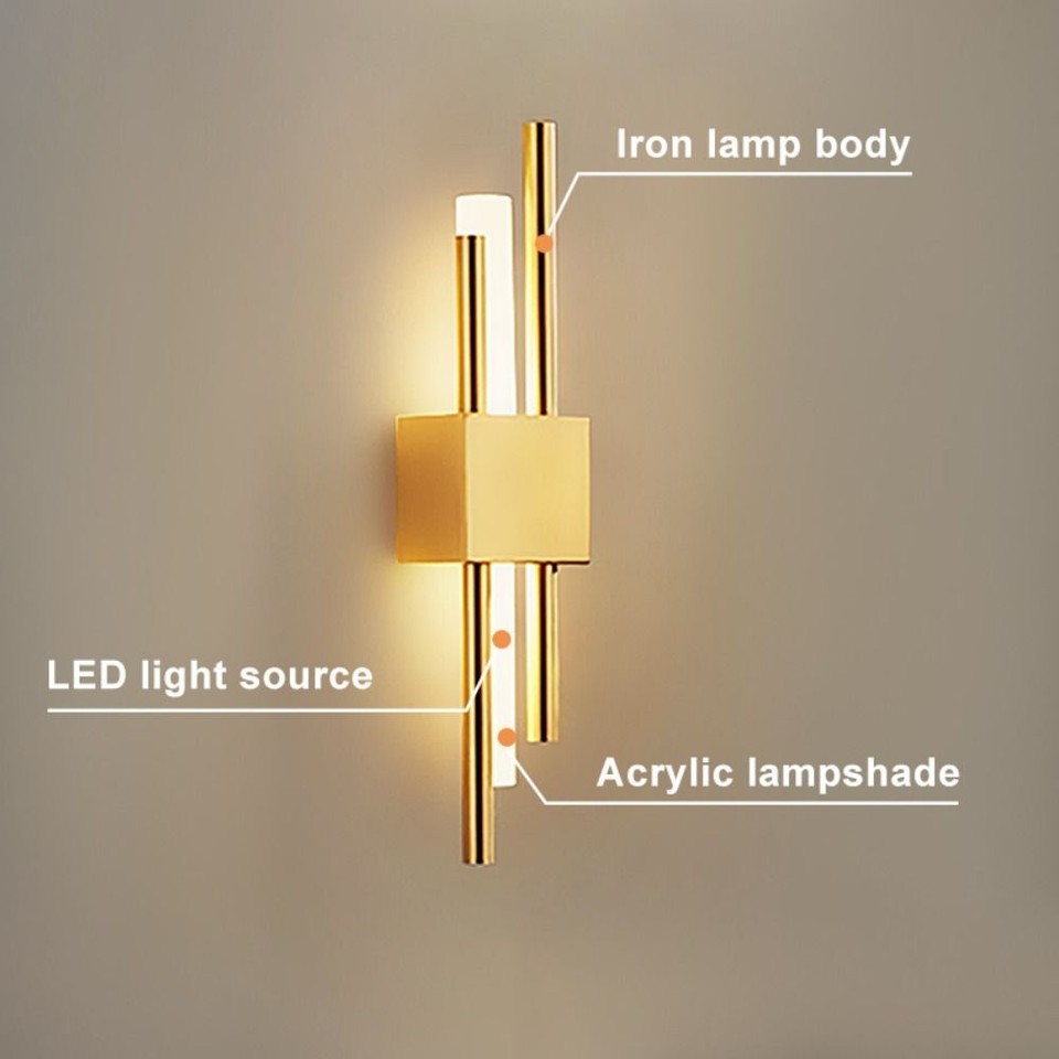 Modern LED Up Down Wall Lights Lighting Fixture Outdoor Indoor Lamp ...