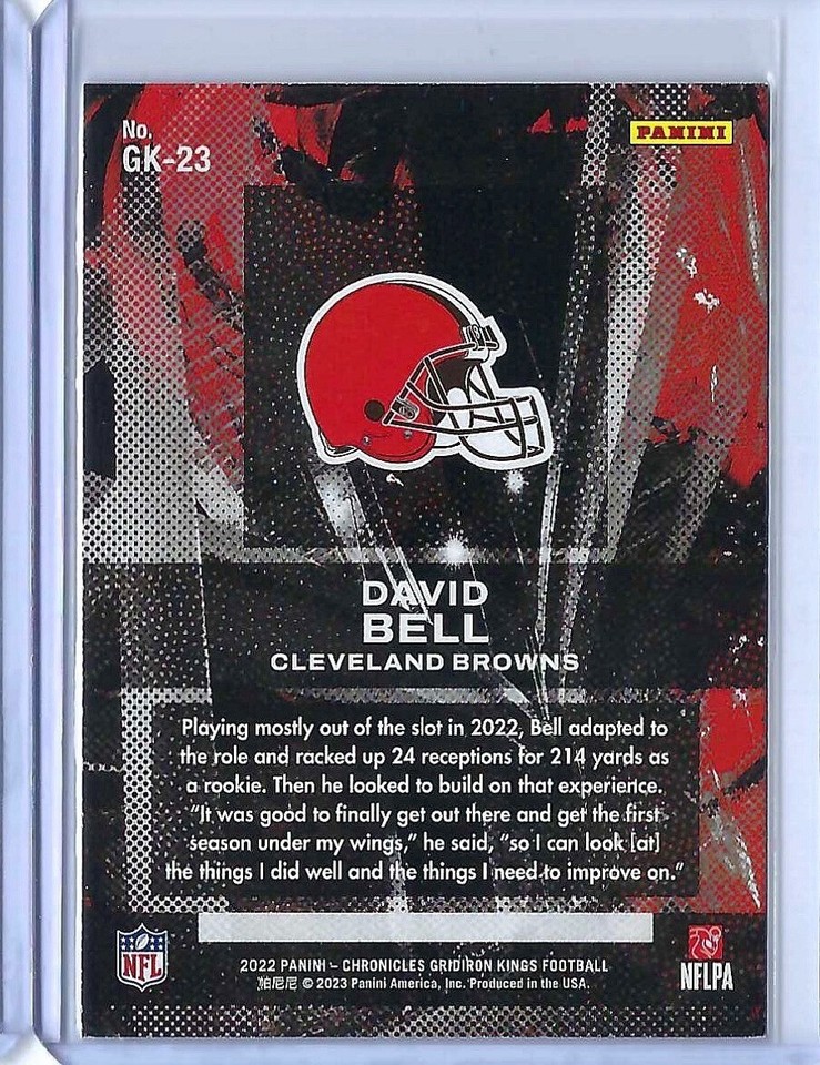 2022 Gridiron Kings DAVID BELL RC #GK23 L107 | eBay