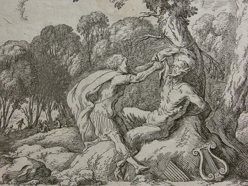 `SCHINDUNG DES MARSYAS; APOLLO FLAYING MARSYAS; OVID` J. W. BAUR ...