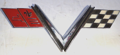 NOS OEM 1967 Chevy Impala Caprice BelAir Flags GM Part #3899582 Factory ...