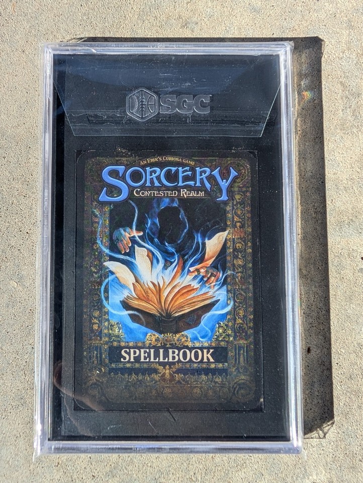 Sorcery Contested Realm Alpha Kickstarter Sorcerer Signed Promo Erik ...