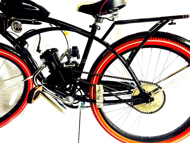 *Ruff Rider* Motorized 66cc Engine & Retro Cruiser Bicycle - DIY Motor ...