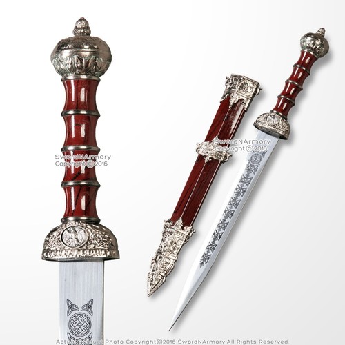 Gladius Roman Sword Dagger Gladiator Julius Caesar Medieval Renaissance ...