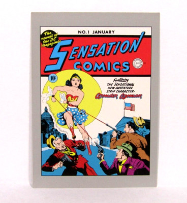 1992 DC Comics Series 1 Cosmic Cards Classic Cover Sensation Comics ...