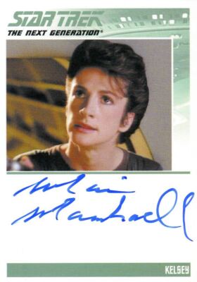 Star Trek TNG Heroes & Villains Marie Marshall Autograph Card | eBay