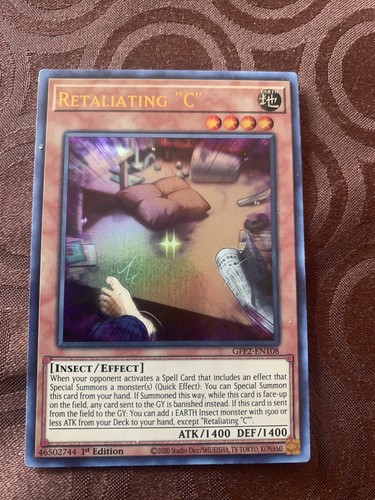 Yu-Gi-Oh! TCG Retaliating "C" Ghosts From the Past: The 2nd Haunting GFP2-EN108 | eBay