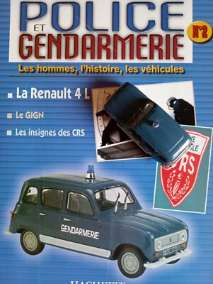 POLICE POLIZEI POLICIA POLIZIA POILIT - HACHETTE 2 - NOREV - RENAULT 4 ...