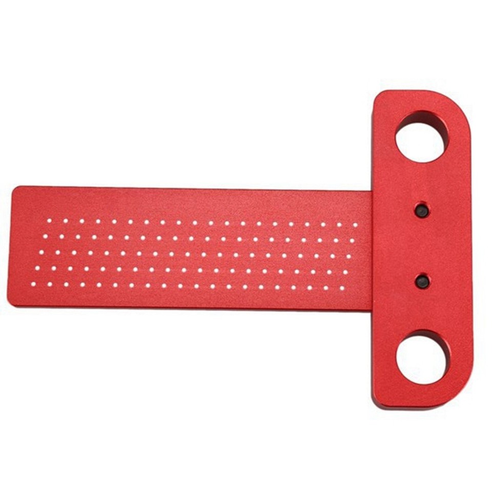 1X(Woodworking Scribe T100 Hole Scribe T-Type Ruler Hole Scribing ...