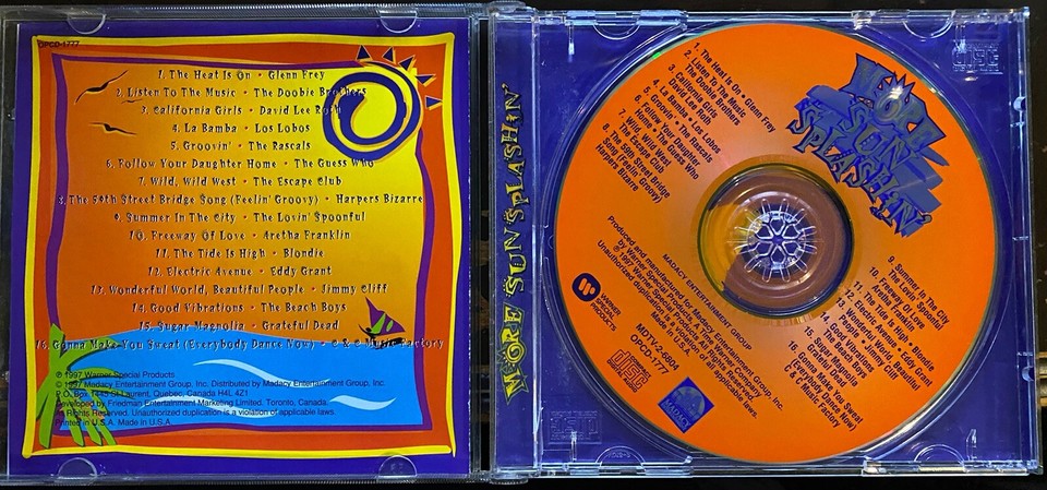 More Sun Splashin Hot Summer Hits Blondie Beach Boys Glenn Frey Audio ...