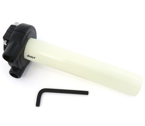 Universal Motorcycle Push Pull Throttle 7/8" - Black - Honda Yamaha ...