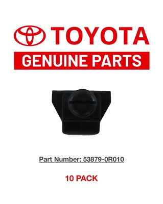 Genuine Toyota Retainer Front Fender Liner 53879-0R010 10 Pack | eBay