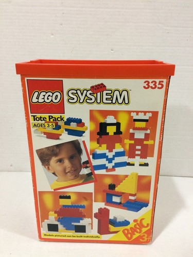 LEGO System 335 Basic Building Set Tote Pack | eBay