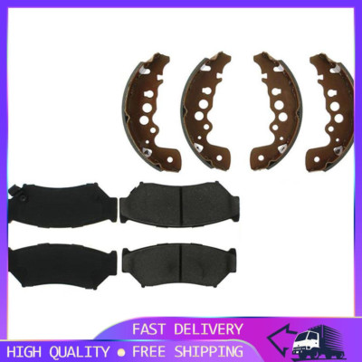 Front Rear Disc Brake Pad Set Drum Brake Shoe C-Tek 2x Fits 1999-2004 ...