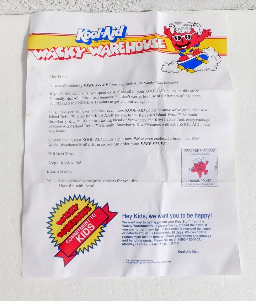 VTG 1997 KOOL AID Mail Away Promo Set PVC Figures 2 Lot's Weights ...