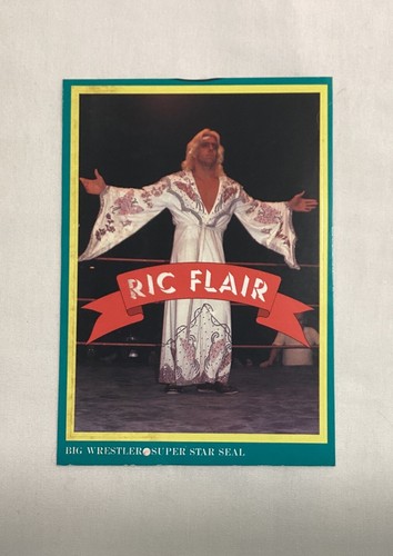 RIC FLAIR RC 1982 BIG WRESTLER MAGAZINE ROOKIE STICKER | eBay